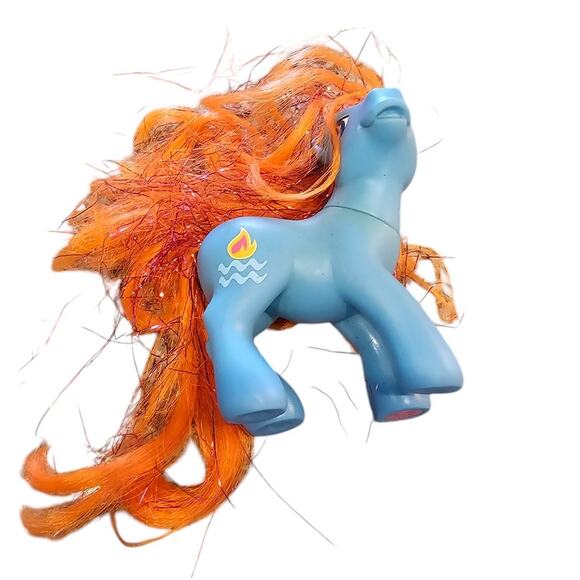 Hasbro | Toys | Waterfire My Little Pony Blue Turquoise Mlp G3 204 ...